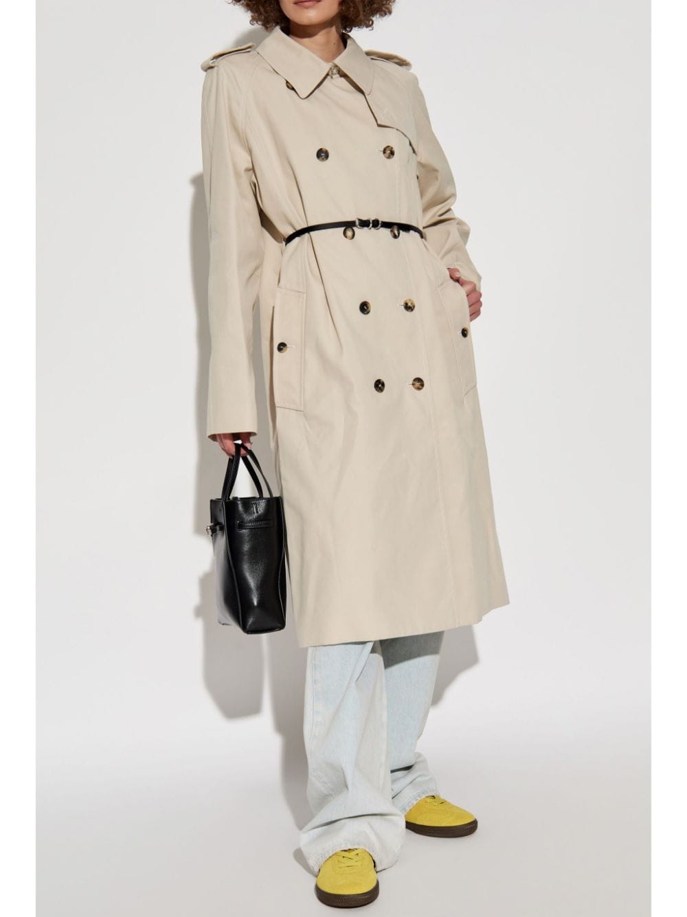 GIVENCHY Givenchy Belted Double-Breasted Trench Coat
