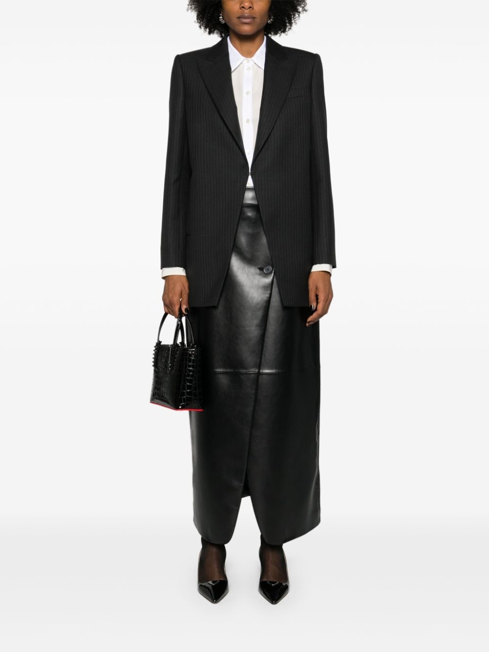 ALEXANDER MCQUEEN Alexander McQueen Pinstripe Blazer