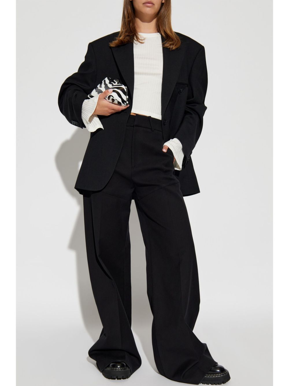 IRO PARIS IRO Wide-Leg Cotton Trousers