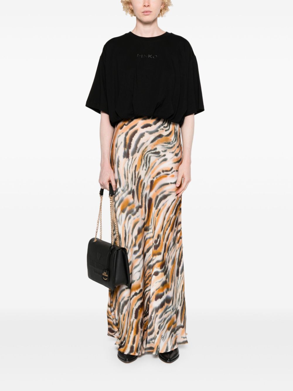 TWINSET TWINSET Animal-Print Maxi Skirt