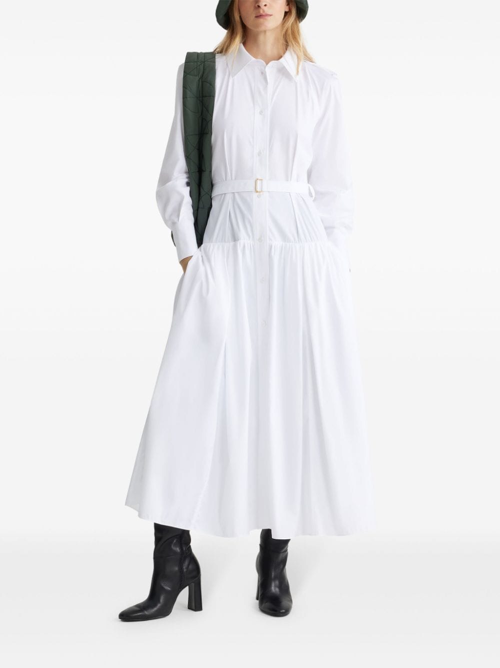 PATOU Patou Maxi Shirt Dress