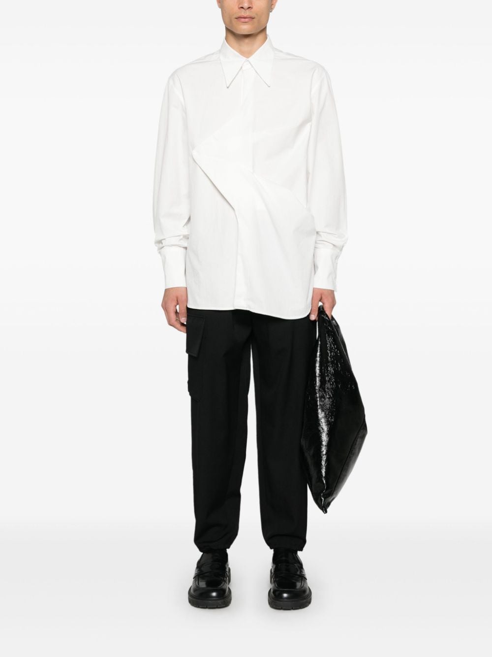 YOHJI YAMAMOTO Yohji Yamamoto Wool Trousers