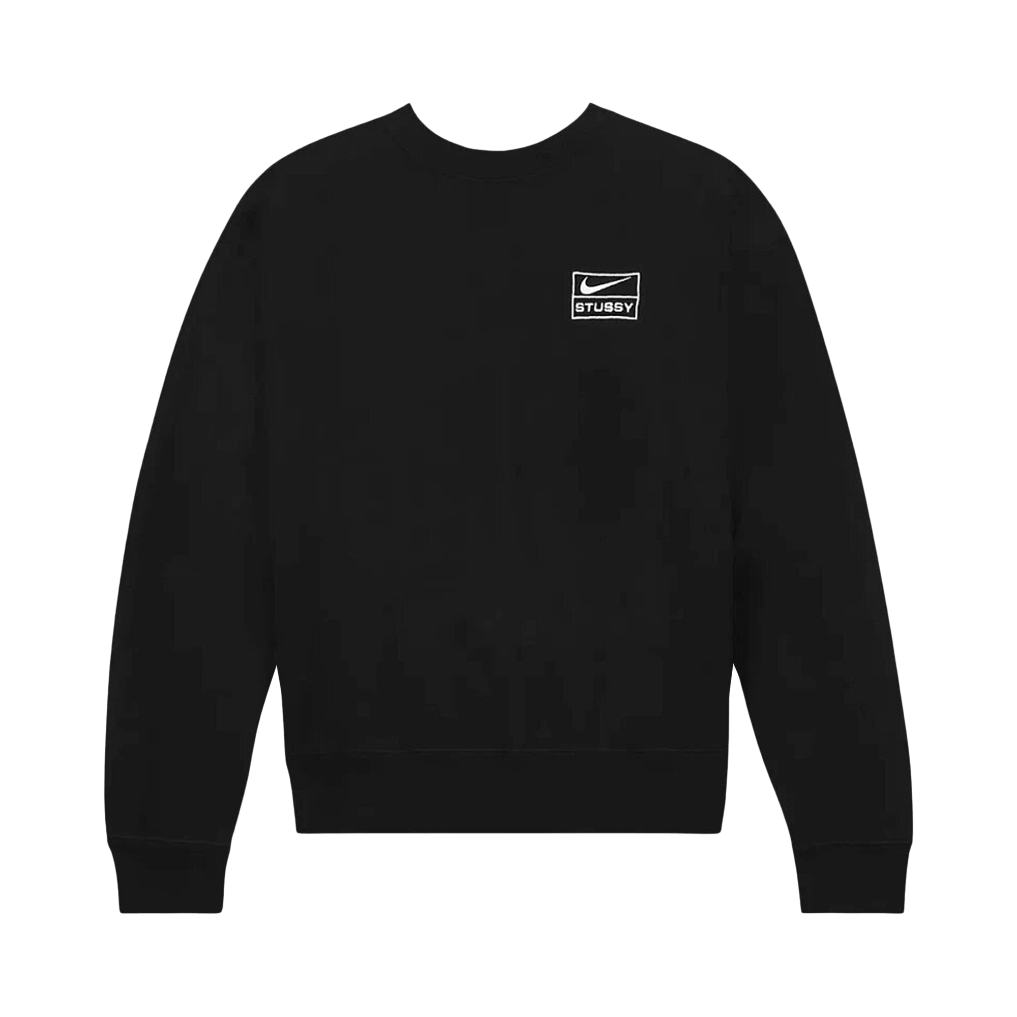 StüSsy Stock Logo Crew - Black | Editorialist