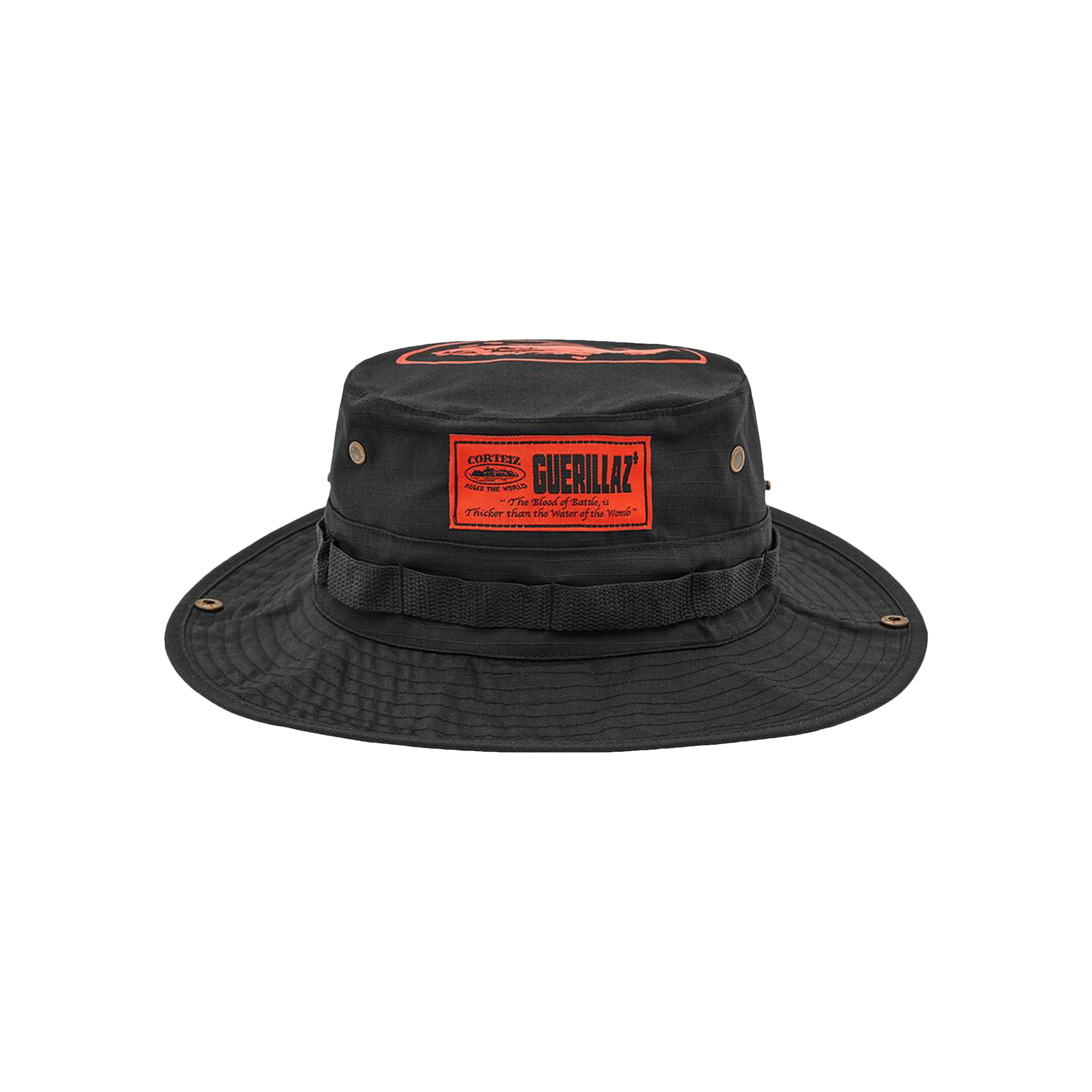 帽子 Corteiz Storm bucket hat Black M/L Corteiz Guerillaz* Bucket Hat In Black | Editorialist