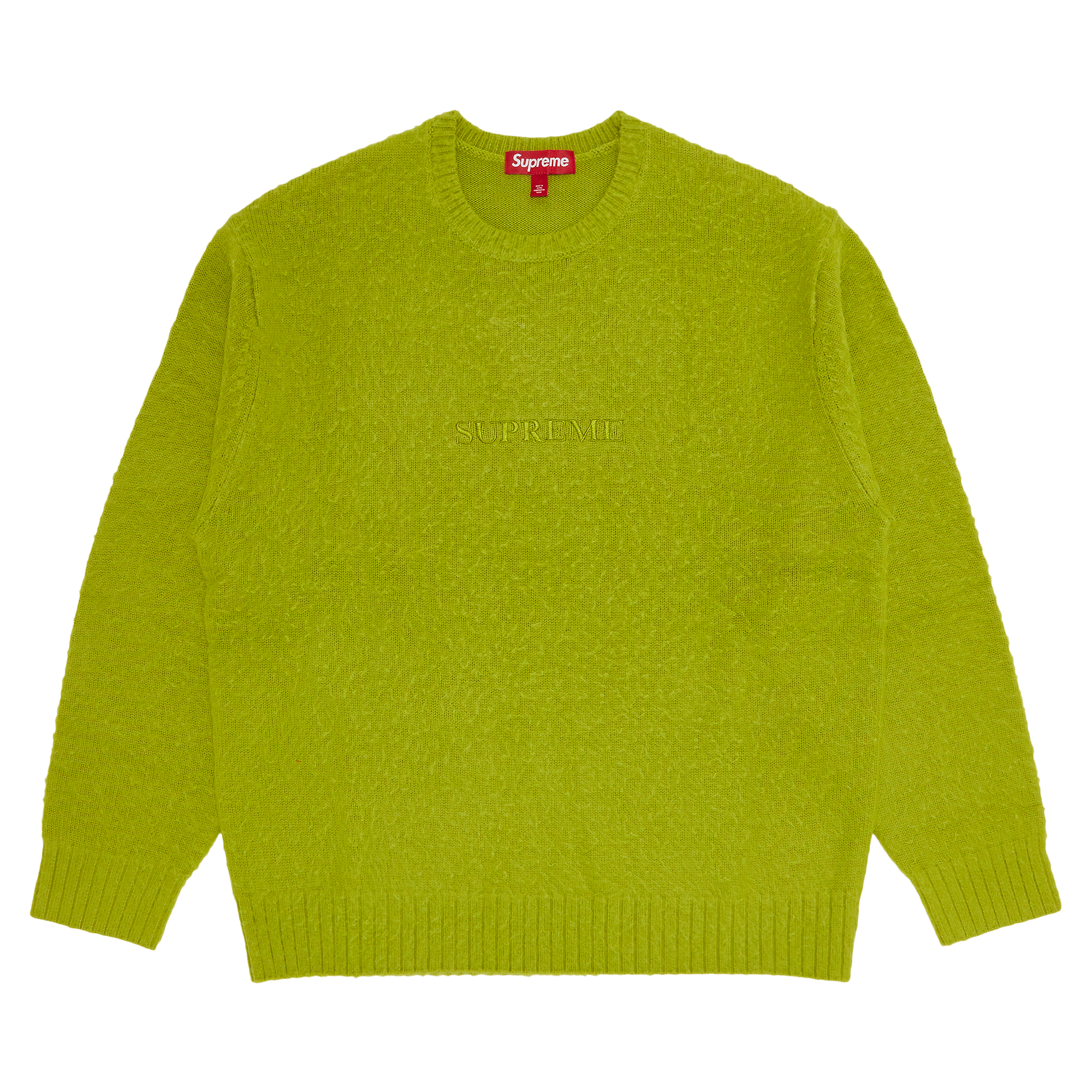 Supreme Pilled Sweater - Green | Editorialist
