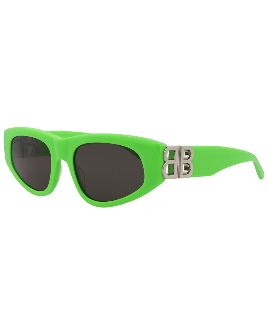 Balenciaga Bb0095s 53mm Sunglasses In Green - 56% Off 
