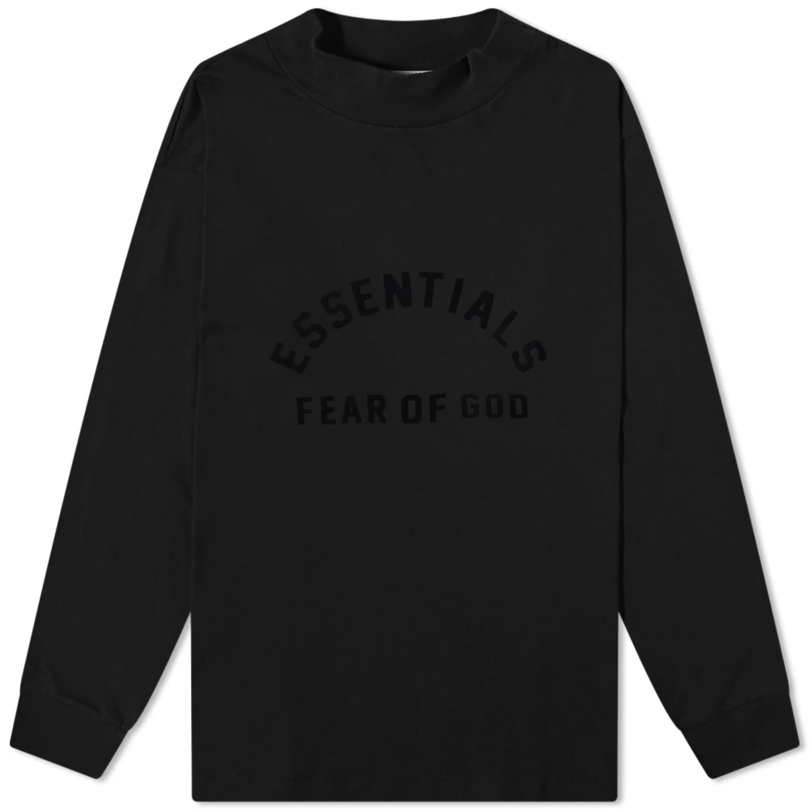Fear Of God Long Sleeve Core 23 T-Shirt In Black - 29% Off Fear Of God Long Sleeve Core 23 T-Shirt In Black - 29% Off