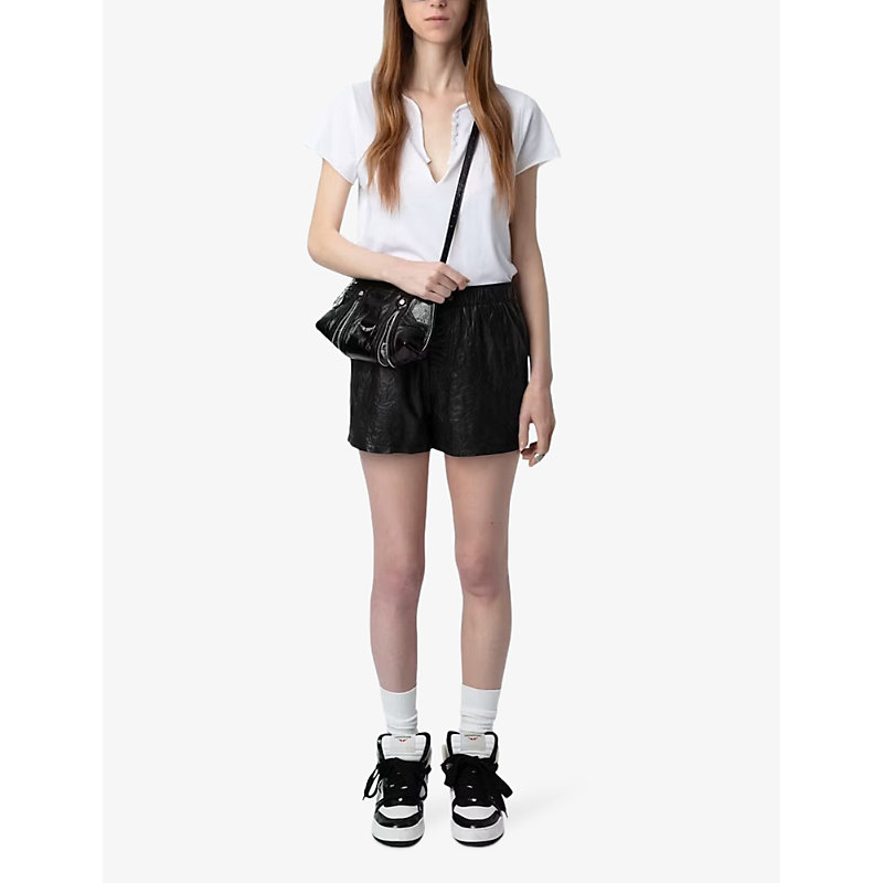 ZADIG&VOLTAIRE Zadig&Voltaire Regular-Fit Button-Neck Cotton T-Shirt