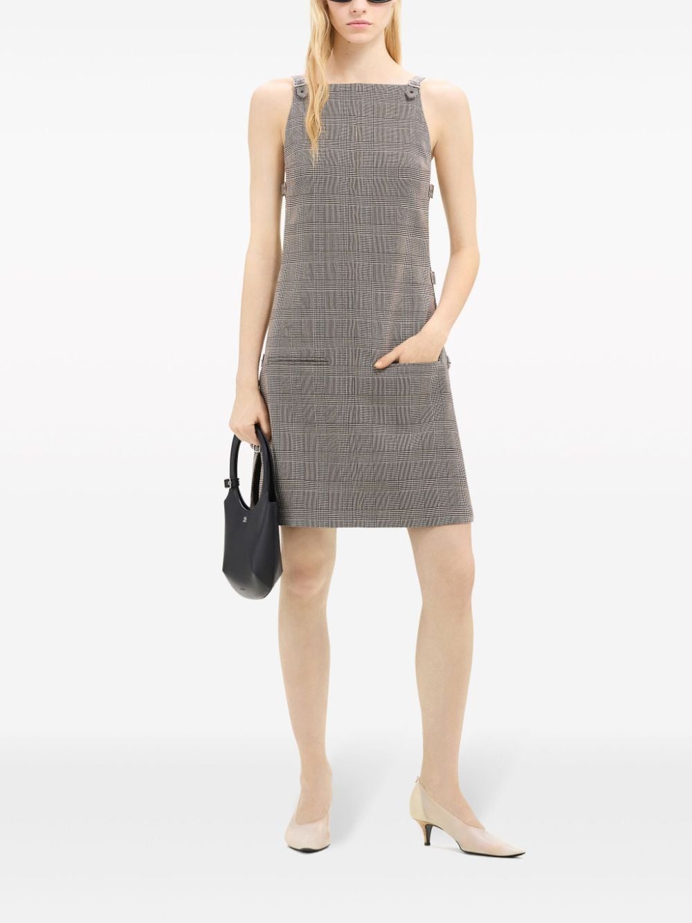 COURREGES Courrèges Prince of Wales Mini Dress