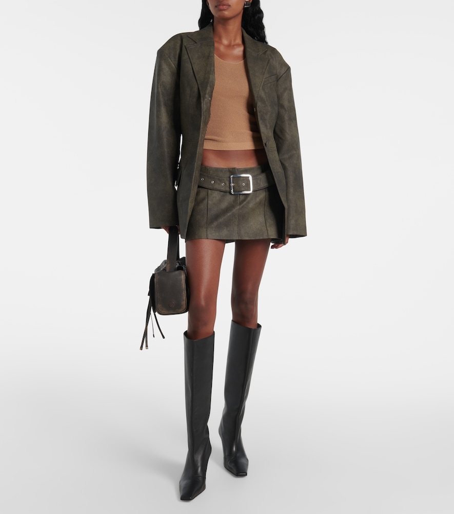 AYA MUSE Aya Muse Kaya Faux Leather Jacket