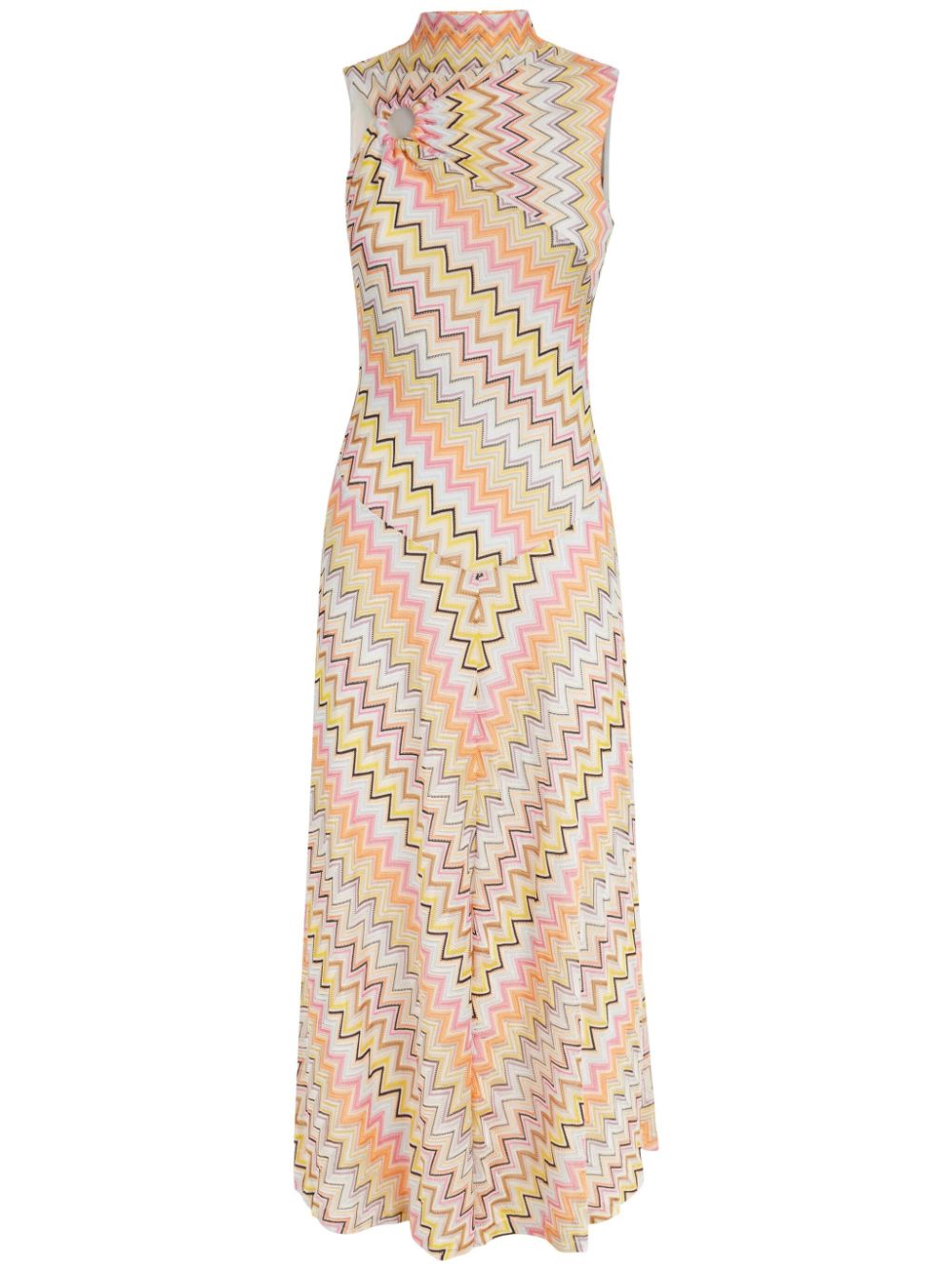 white christmas dresses Missoni Zig Zag Crochet Sheer Dress – Runway Catalog main image 0