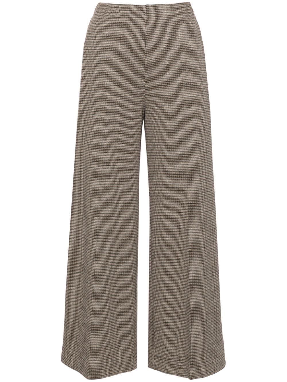 Harris Wharf London Flared Trousers In Blue - 48% Off