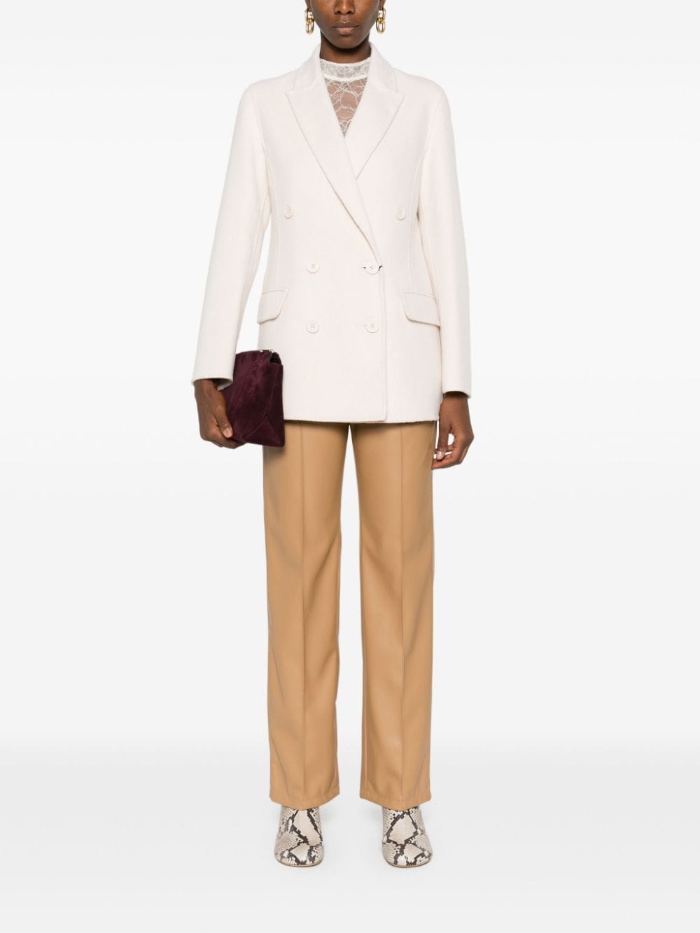 TWINSET TWINSET Double-Breasted Blazer