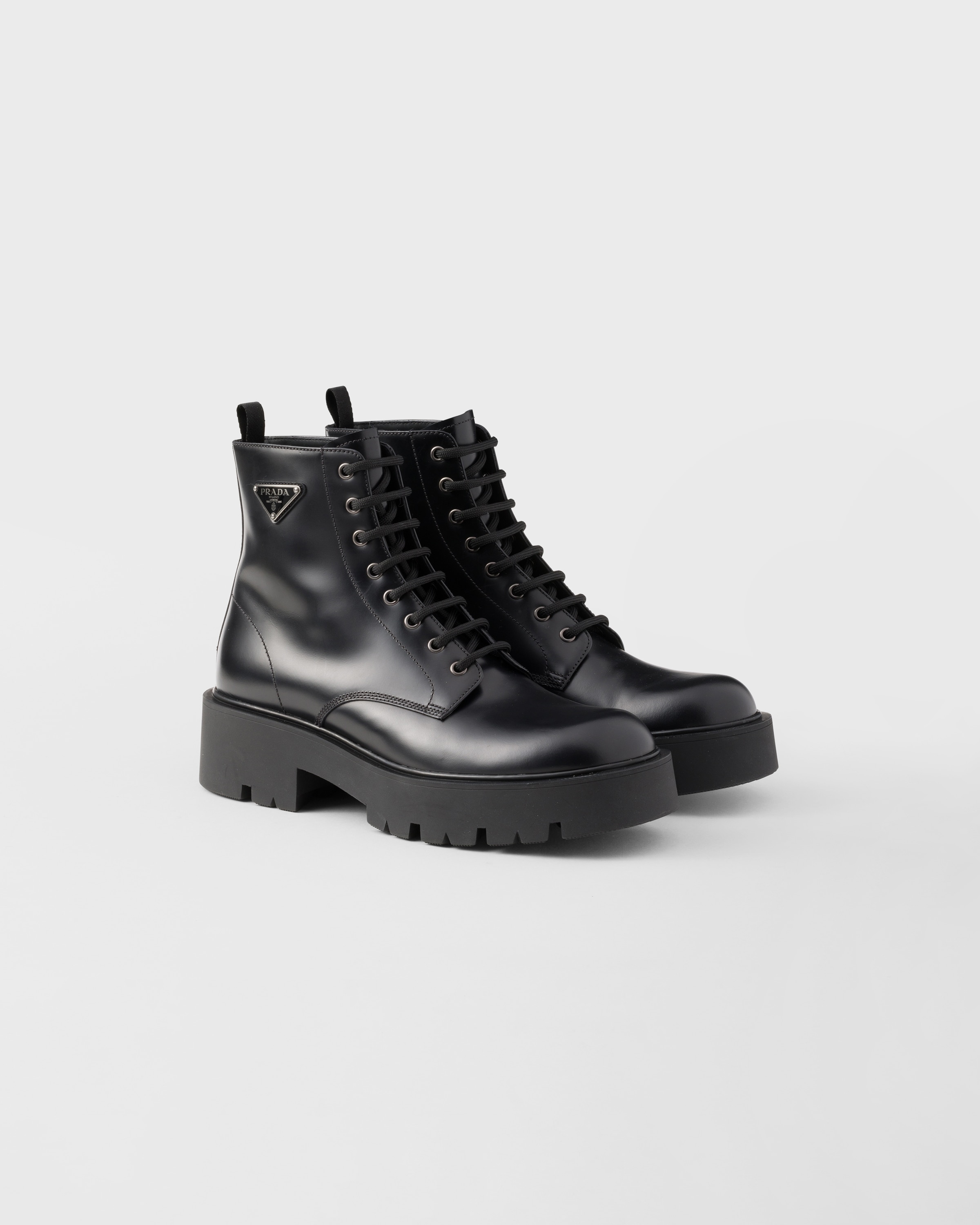 Men Prada combat boots Prada Combat Boots - Men main image 2