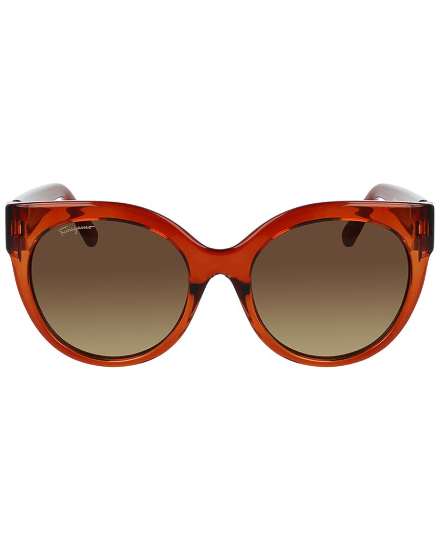 Ferragamo Sf1031s 53mm Sunglasses In Brown - 48% Off  display picture 2