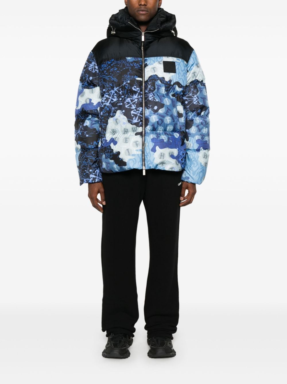 OFF-WHITE Off-White Camouflage Padded Down Jacket