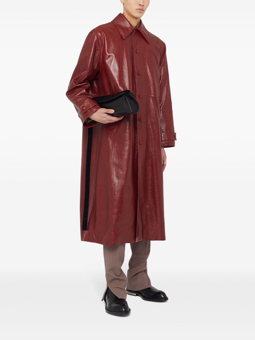 JIL SANDER Leather Shoulder Bag