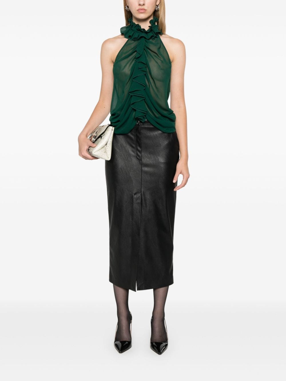 PINKO PINKO Ginocchiera Midi Skirt