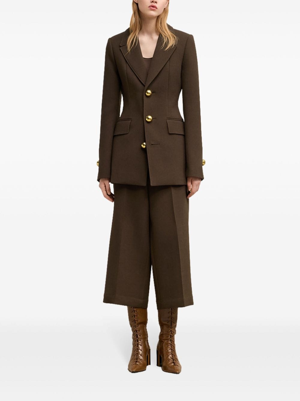 AMI AMI Paris Fitted Buttoned Jacket