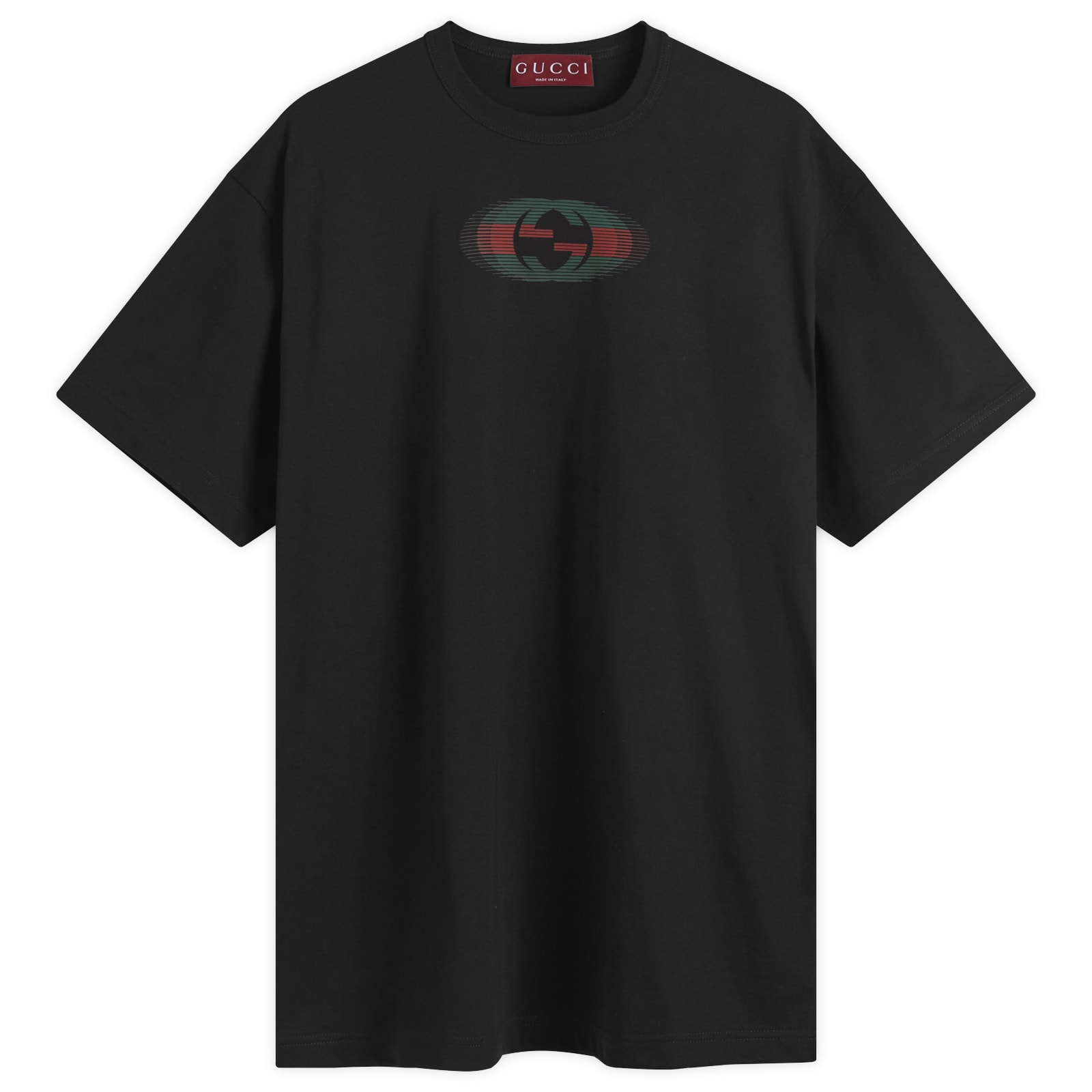 Gucci Back Logo T-Shirt In Black - 30% Off | Editorialist