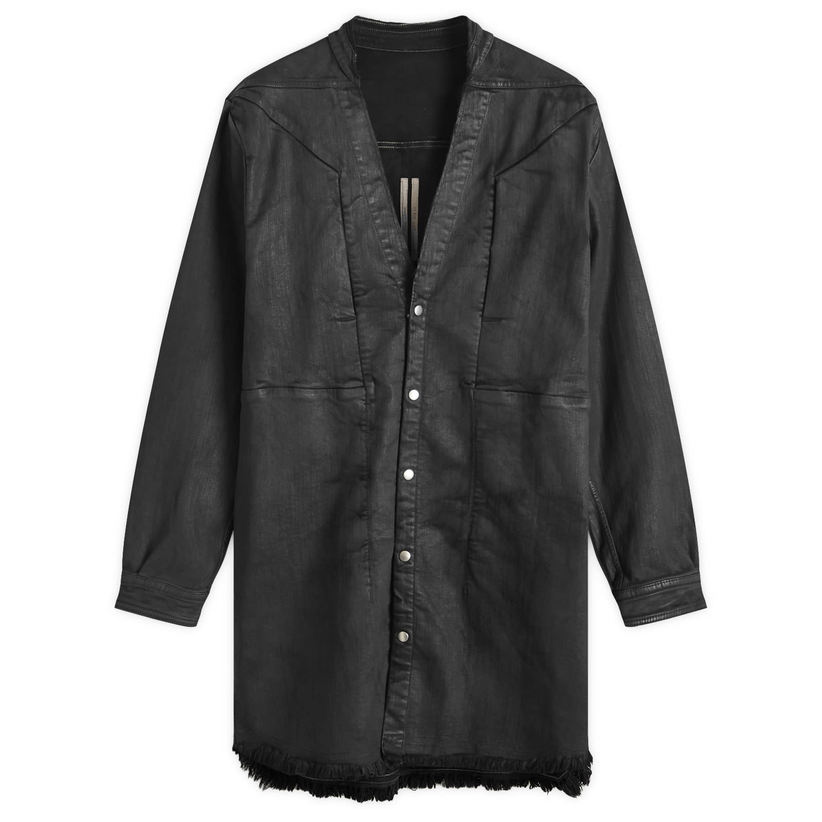 ジャケット・アウター rickowens jumbo cut outer shirts RICK OWENS 22FW JUMBO CUT OUT OUTERSHIRT