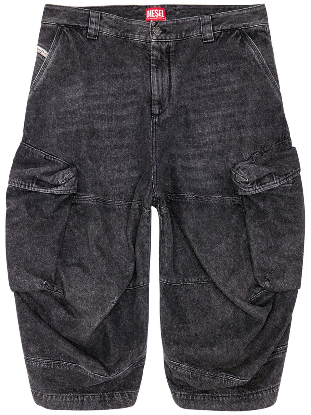Diesel® D-Arne Cargo Shorts In Black - 60% Off | Editorialist