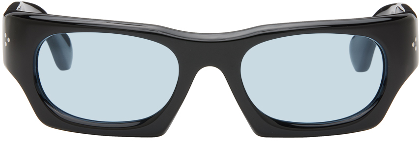 PORT TANGER Kerewan Sunglasses - Black/blue | Editorialist