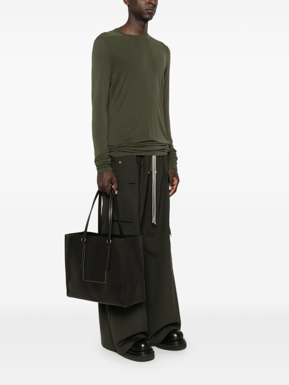 Rick Owens Edith Tote Bag - Black | Editorialist