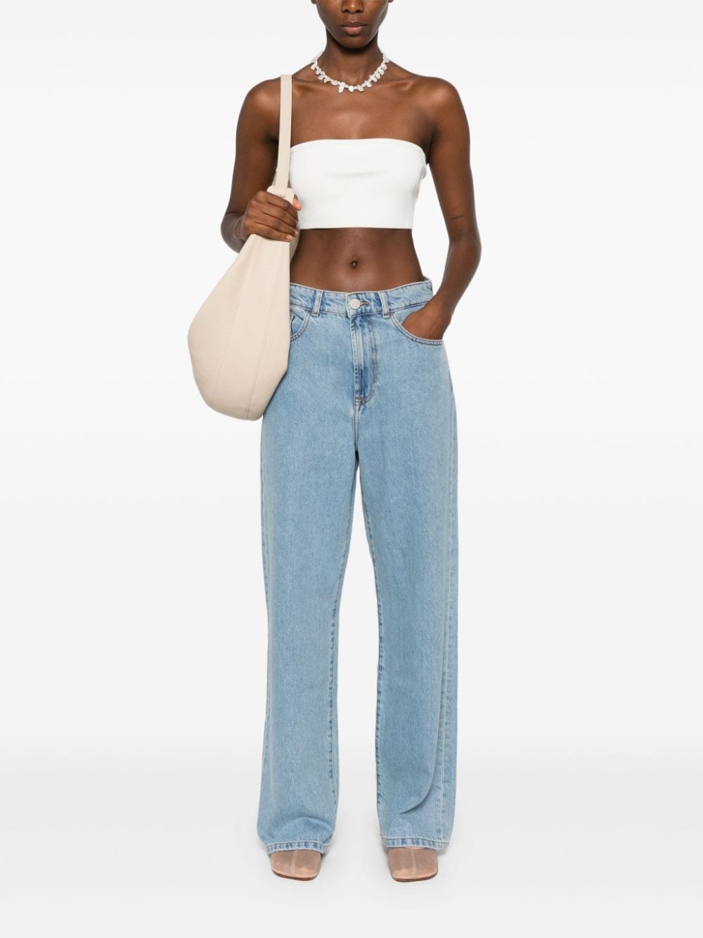 RÓHE Róhe Low-Waist Wide-Leg Jeans
