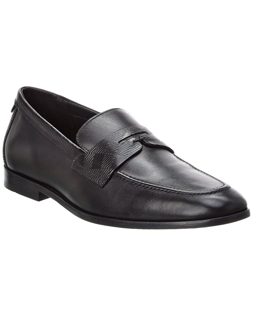 Ted Baker London Adlerrc Debossed Leather Saddle Loafer In  display picture 1