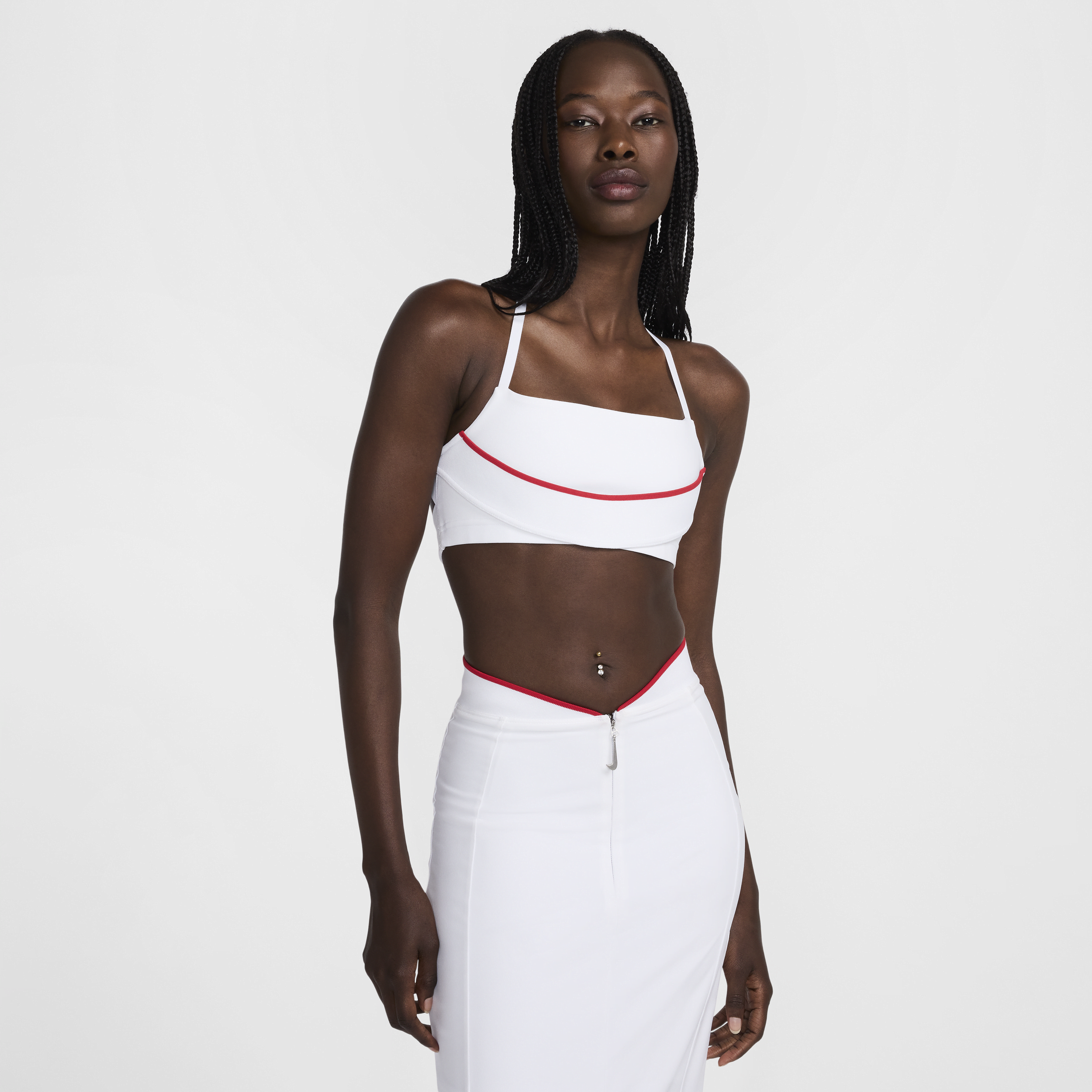 Buy Nike X Jacquemus Bra - White At 60% Off | Editorialist