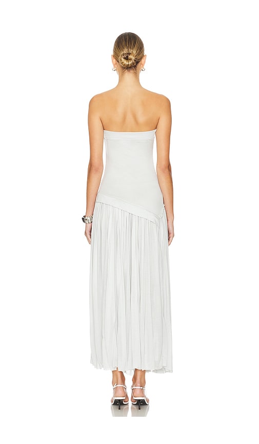 Belle Anna Lucile Maxi Dress In Silver - 44% Off | Editorialist