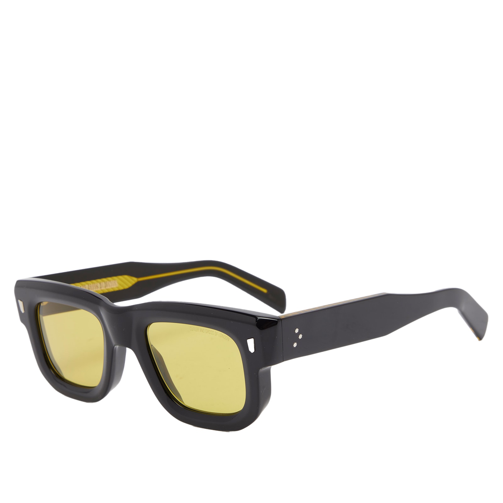 NEW Cutler and Gross Square Gold Black White Sunglasses Cutler and Gross | The Great Frog Medusa Limited Edition main image 2