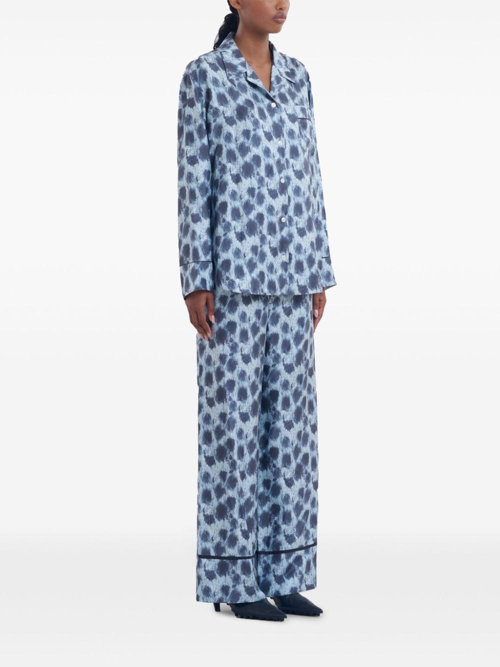 MARNI Marni Silk Wide-Leg Trousers