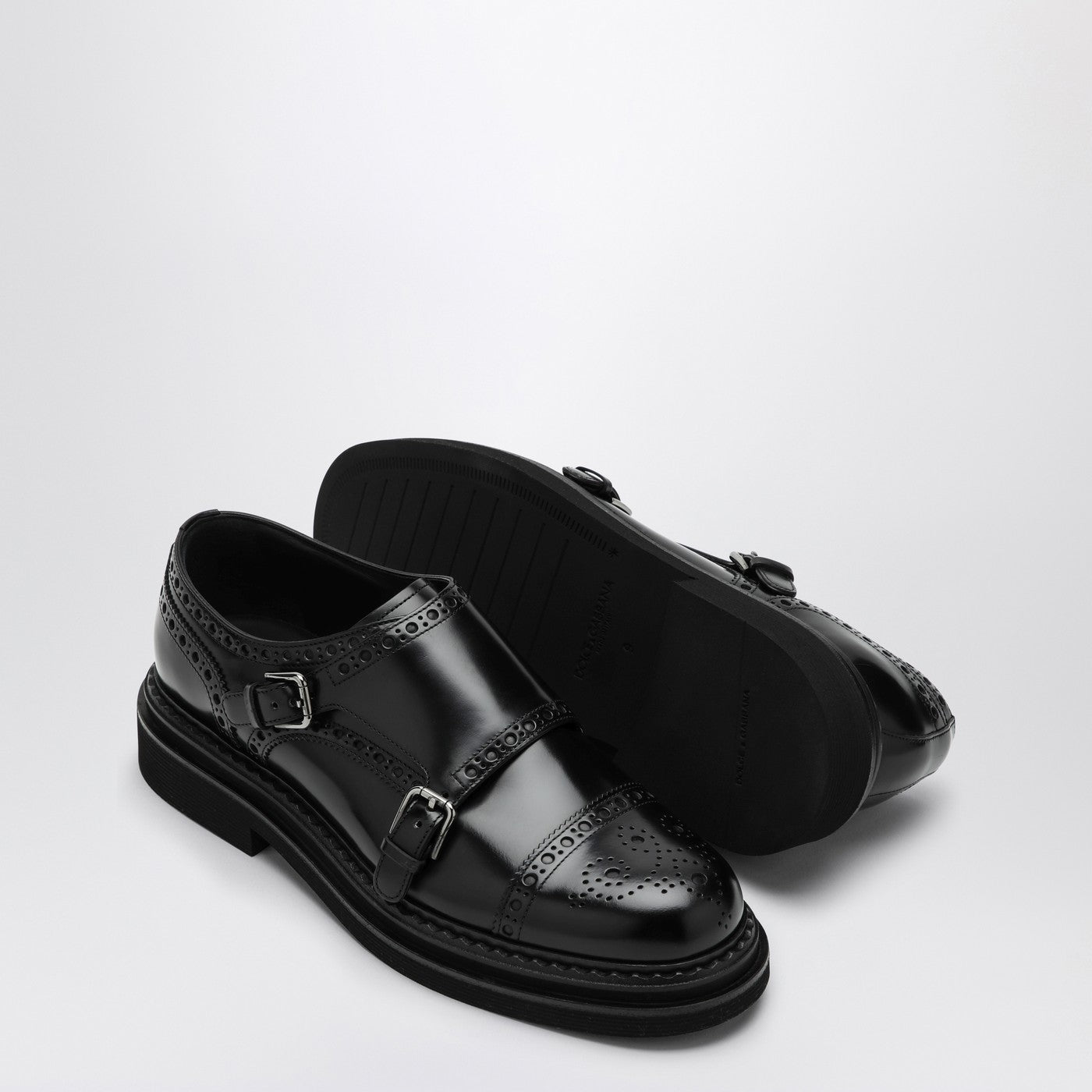 Dolce & Gabbana Monk Strap Loafer In Black - 52% Off  display picture 3