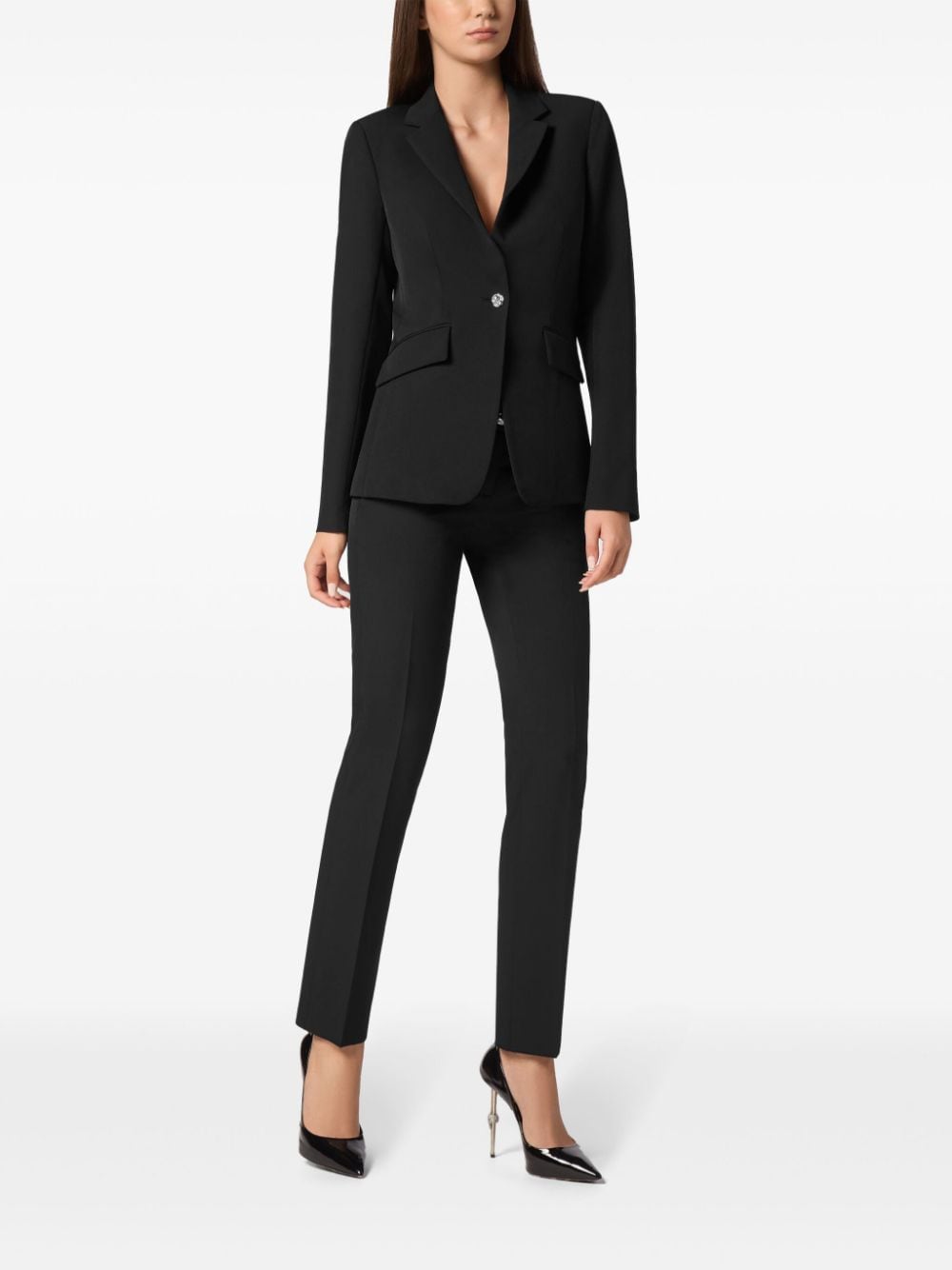 PHILIPP PLEIN Philipp Plein Crystal-Skull Blazer