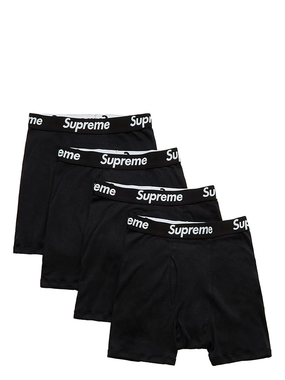 XLサイズ3枚Supreme Hanes® Boxer Briefs Blac Supreme X Hanes Tagless Boxer Briefs - Black | Editorialist