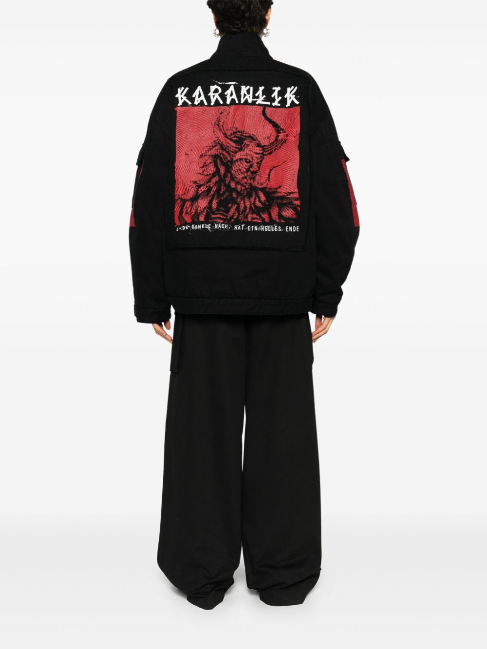 44 LABEL GROUP KARANLIK JACKET 中綿ジャケット 44 Label Group Karanlik Jacket In Black - 47% Off | Editorialist