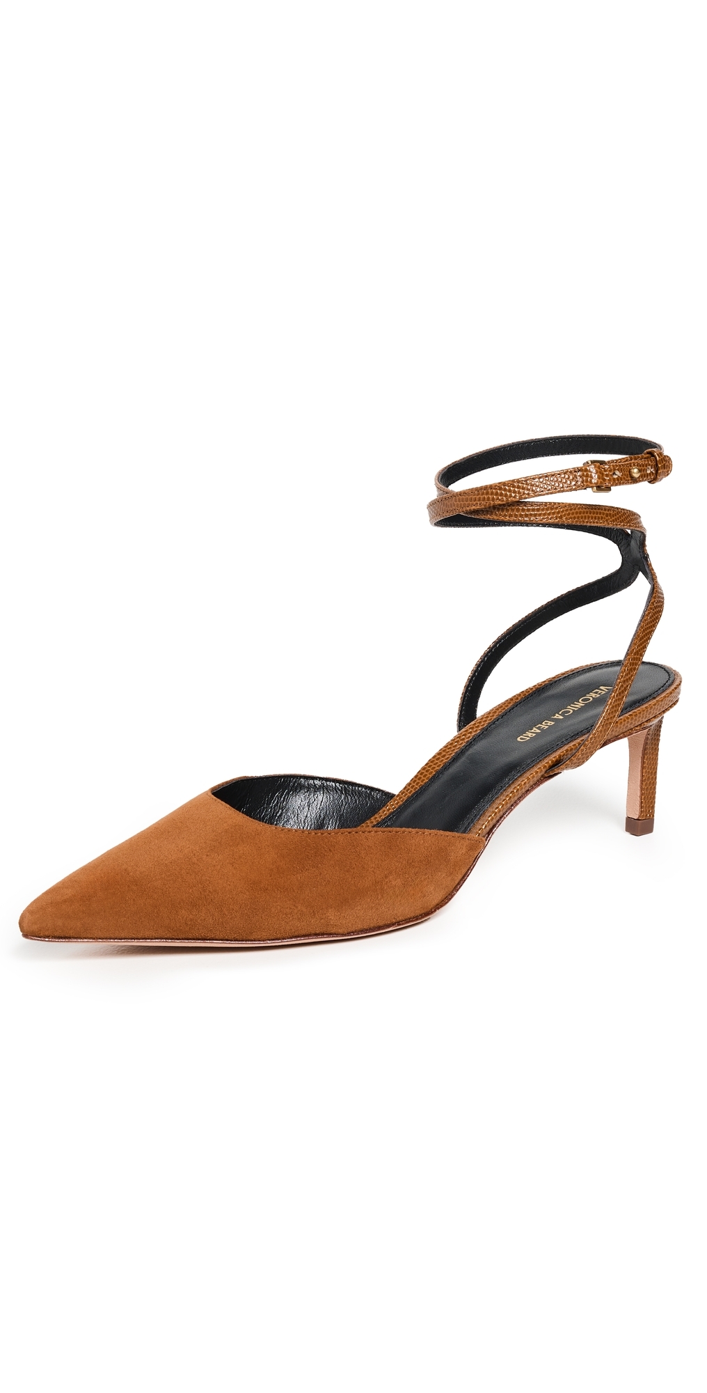 Veronica Beard Colette Heels In Caramel - 50% Off | Editorialist