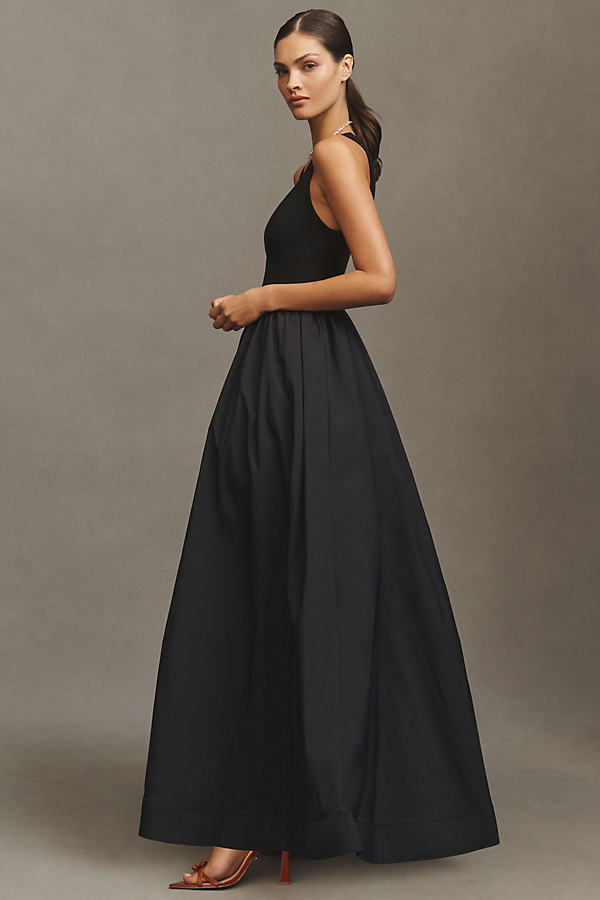 slim fit dress slacks Corset Frill Skirt Maxi Dress in Lime Green - 0 / Plus Cup