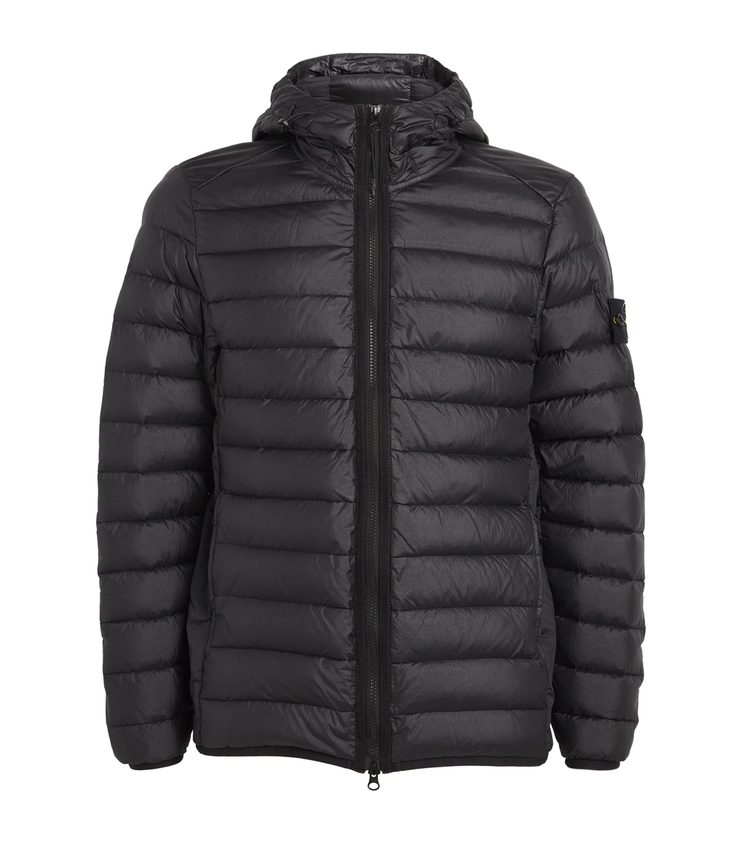 Stone Island Down-Padded Puffer Jacket - Black | Editorialist