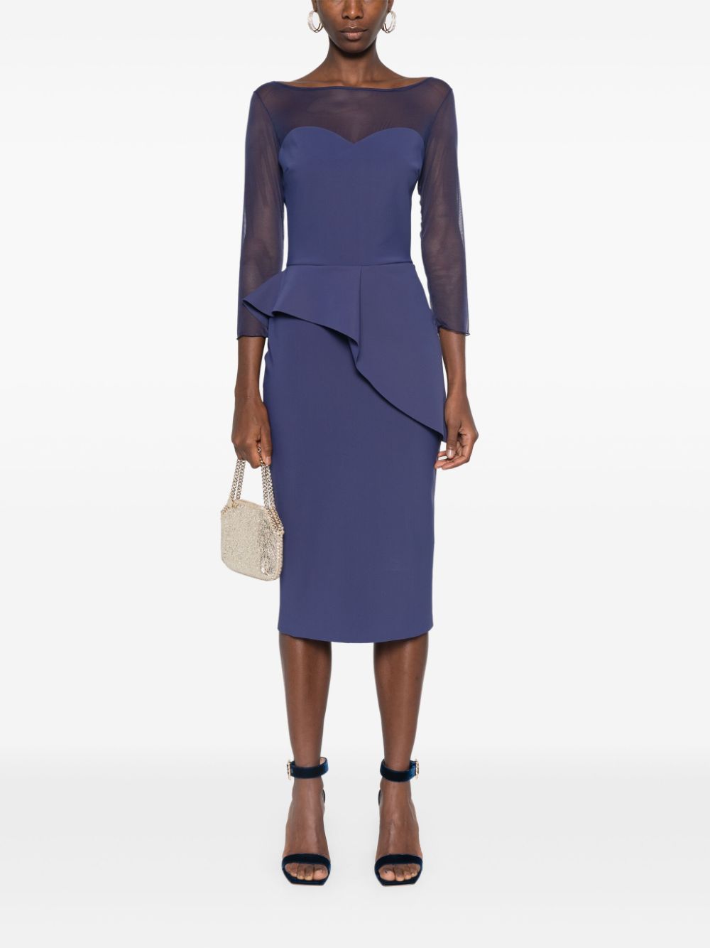 CHIARA BONI LA PETITE ROBE CHIARA BONI La Petite Robe Skip Illusion Bis Midi Dress