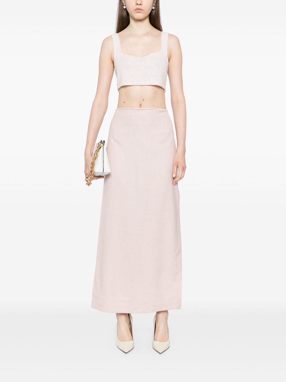 PHILOSOPHY DI LORENZO SERAFINI Philosophy Di Lorenzo Serafini Canvas Skirt