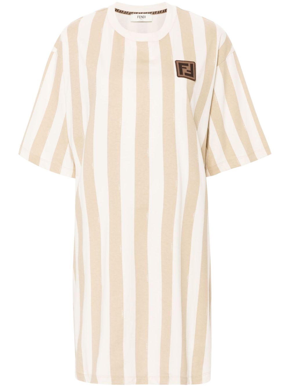 fendi t shirt dress Fendi Anime Girl T-Shirt Dress