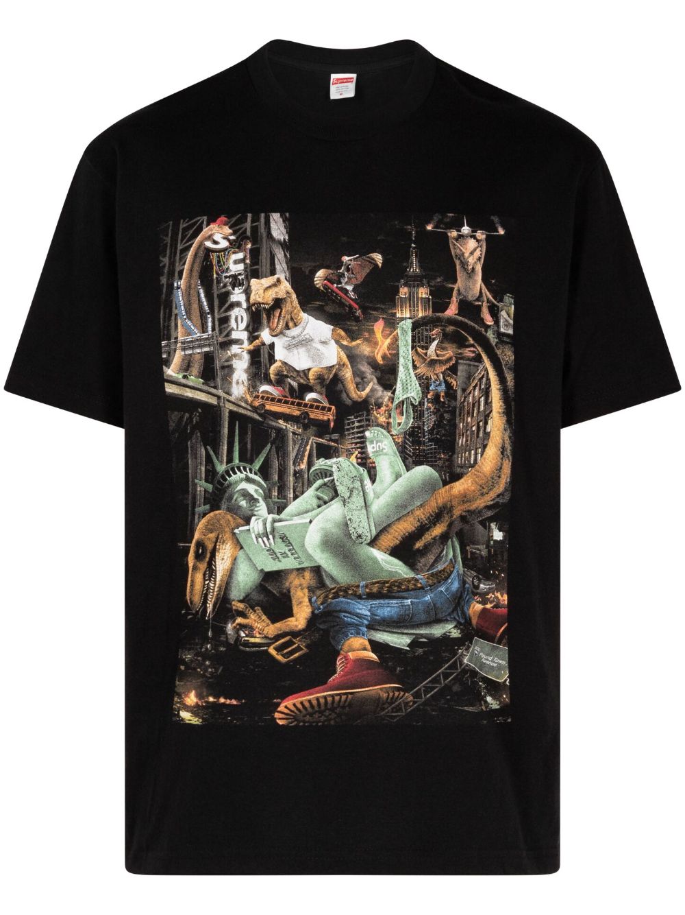 Supreme T-Rex T-Shirt - Black | Editorialist
