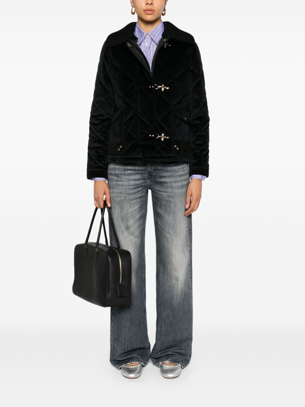 FAY Fay 3 Ganci Quilted Jacket