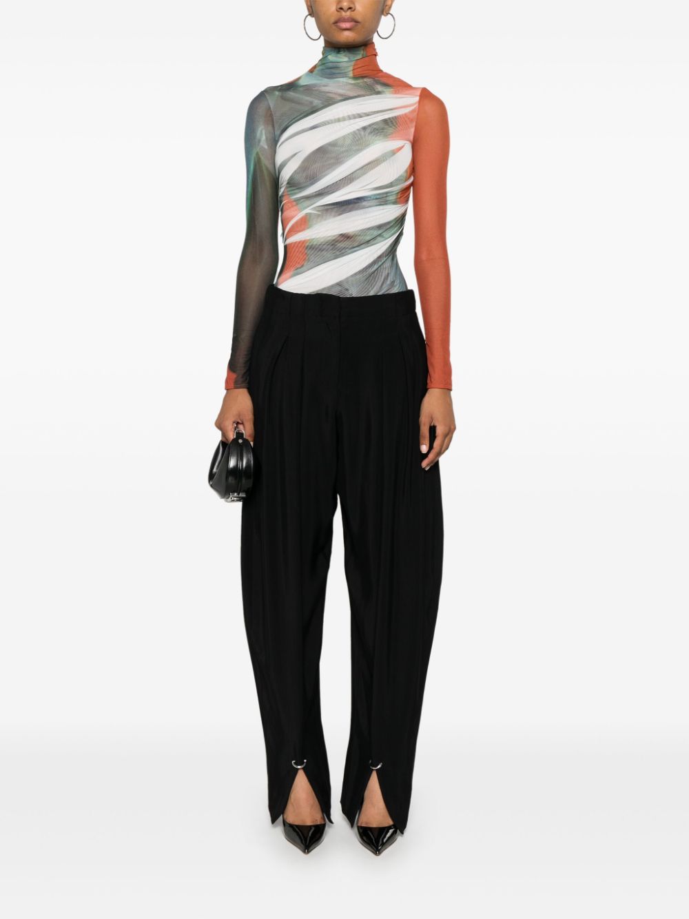 MUGLER Mugler Pierced Tailored Trousers