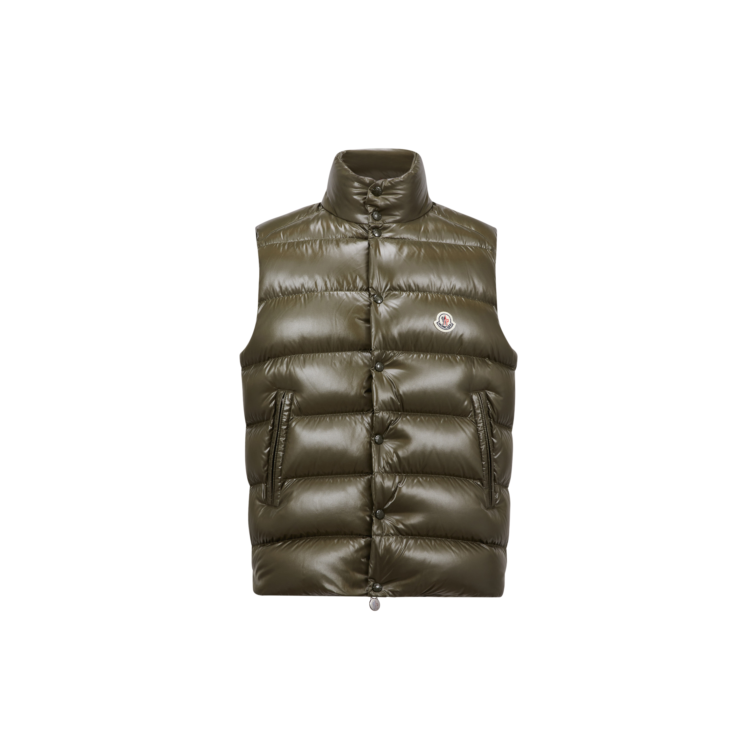 Moncler Tibb Down Vest - Green | Editorialist