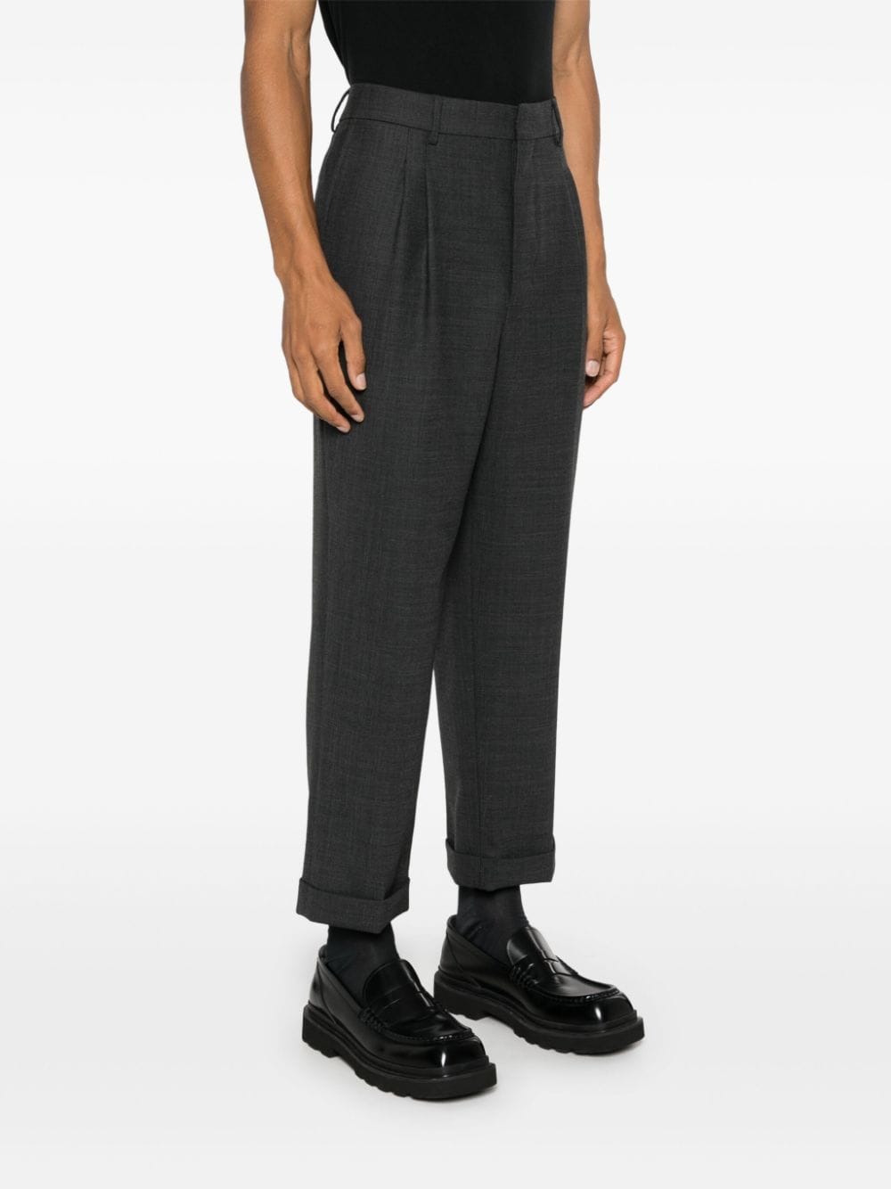 AMI AMI Paris Pleated Trousers