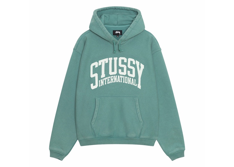 StüSsy X Martine Rose Pigment Dyed Hoodie - Tan | Editorialist